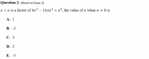 1. Multiple Choice & Short Answer – MathsMethods.com.au