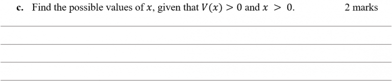 2. Extended Response – MathsMethods.com.au